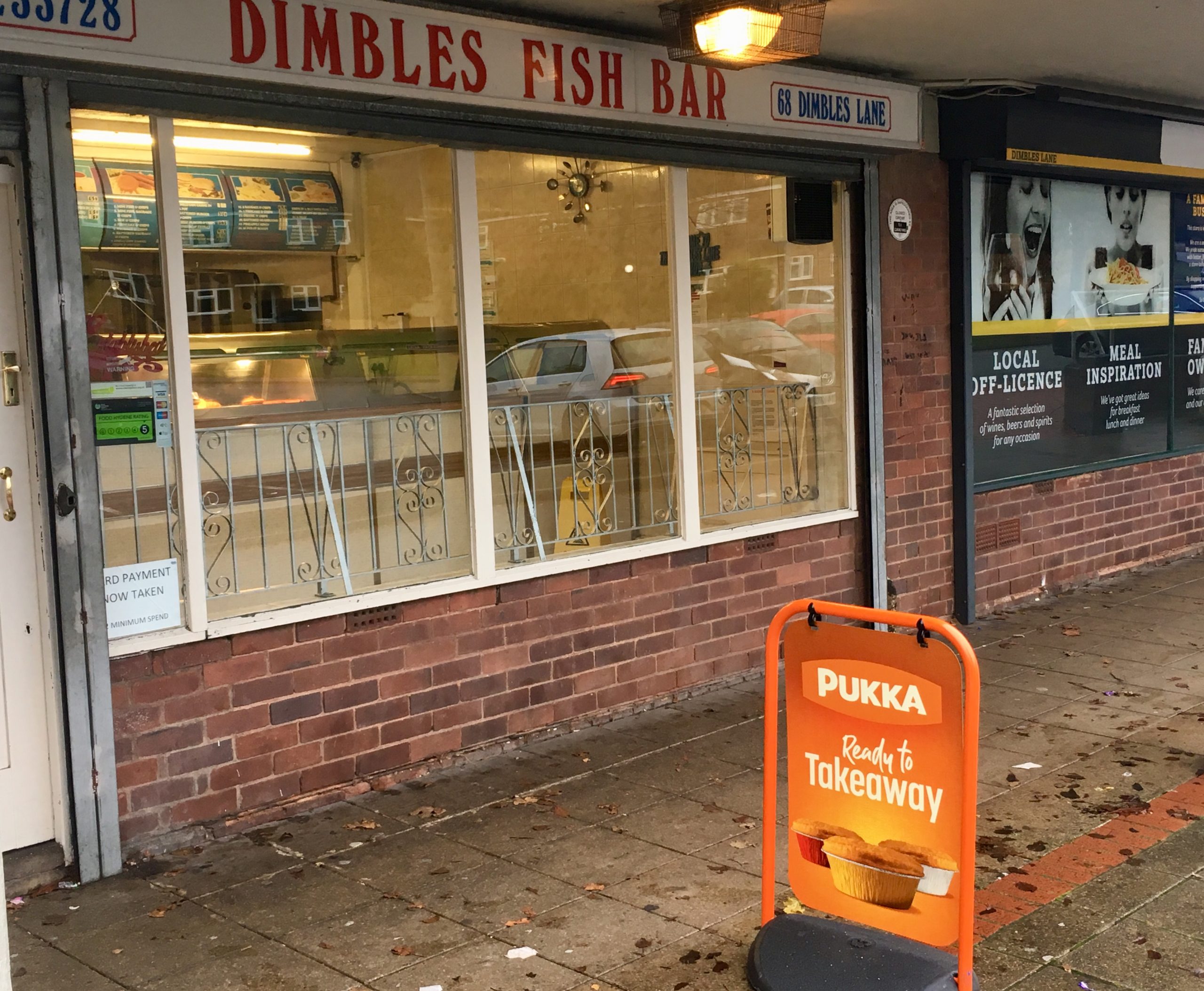 Dimples Fish Bar - Pukka Pies