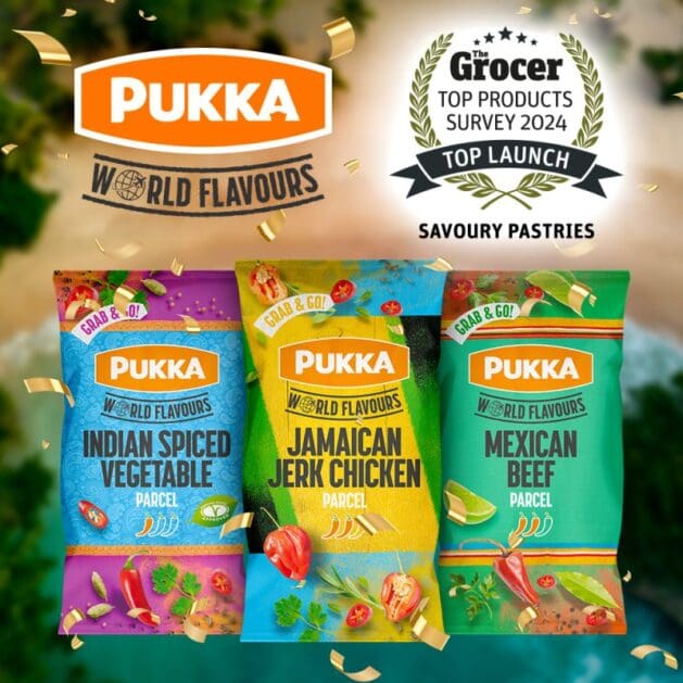 World Flavours Trio wins The Grocer Top Launch! - Pukka Pies